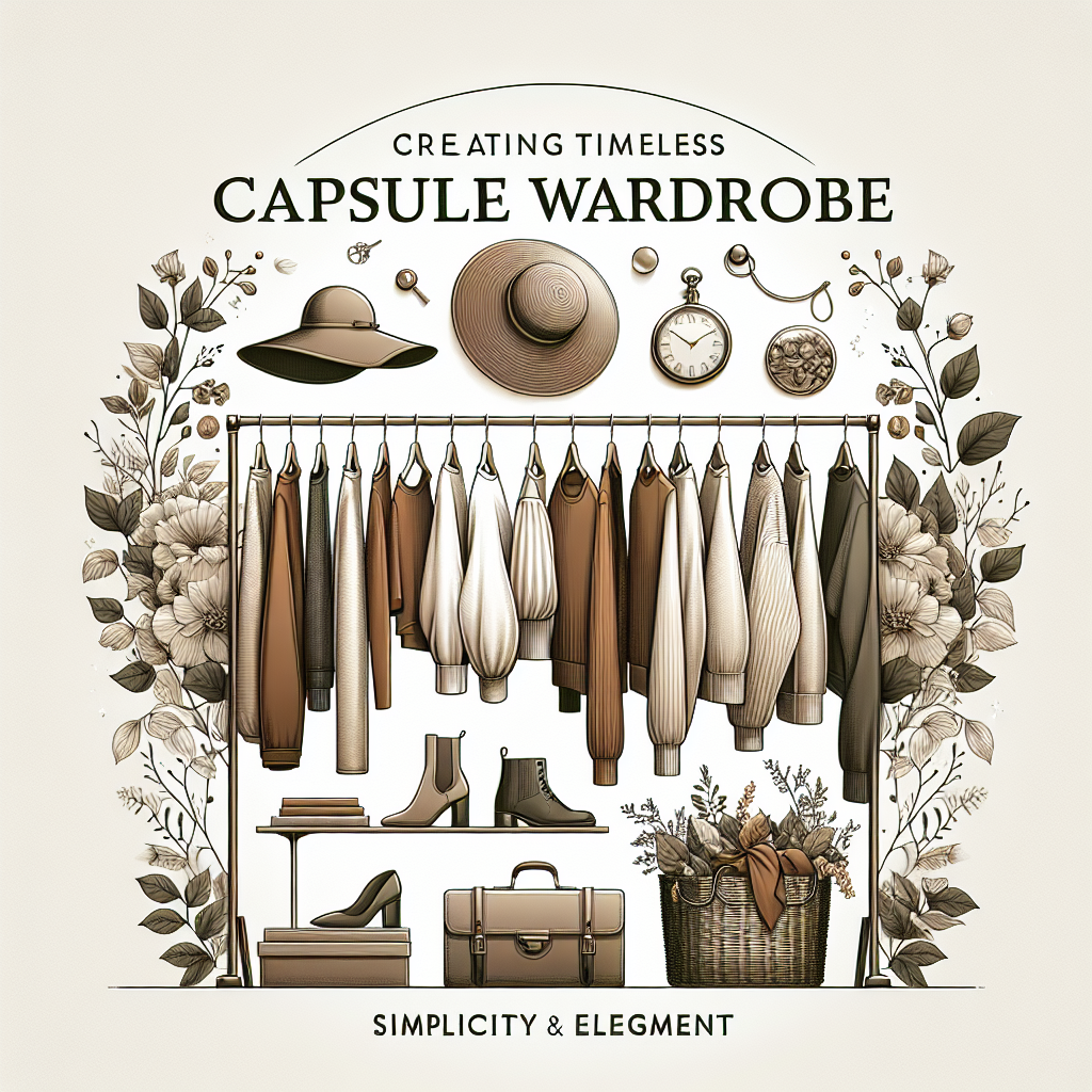 How to Build a Timeless Capsule Wardrobe - Sort Rashion News
